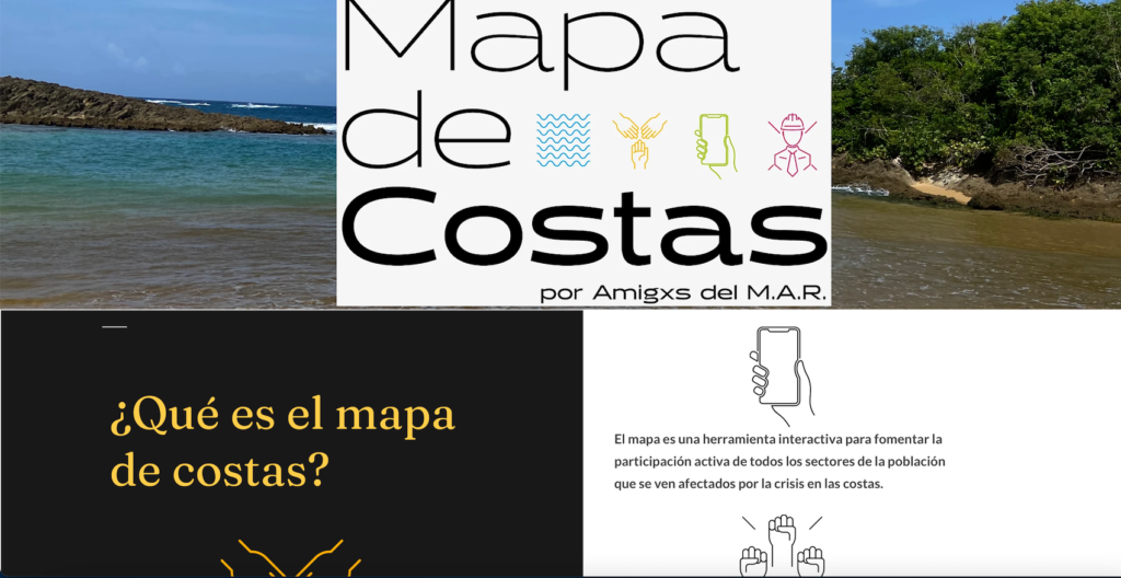 Amigxs del M.A.R. presenta Mapa de Costas: una herramienta digital que ...