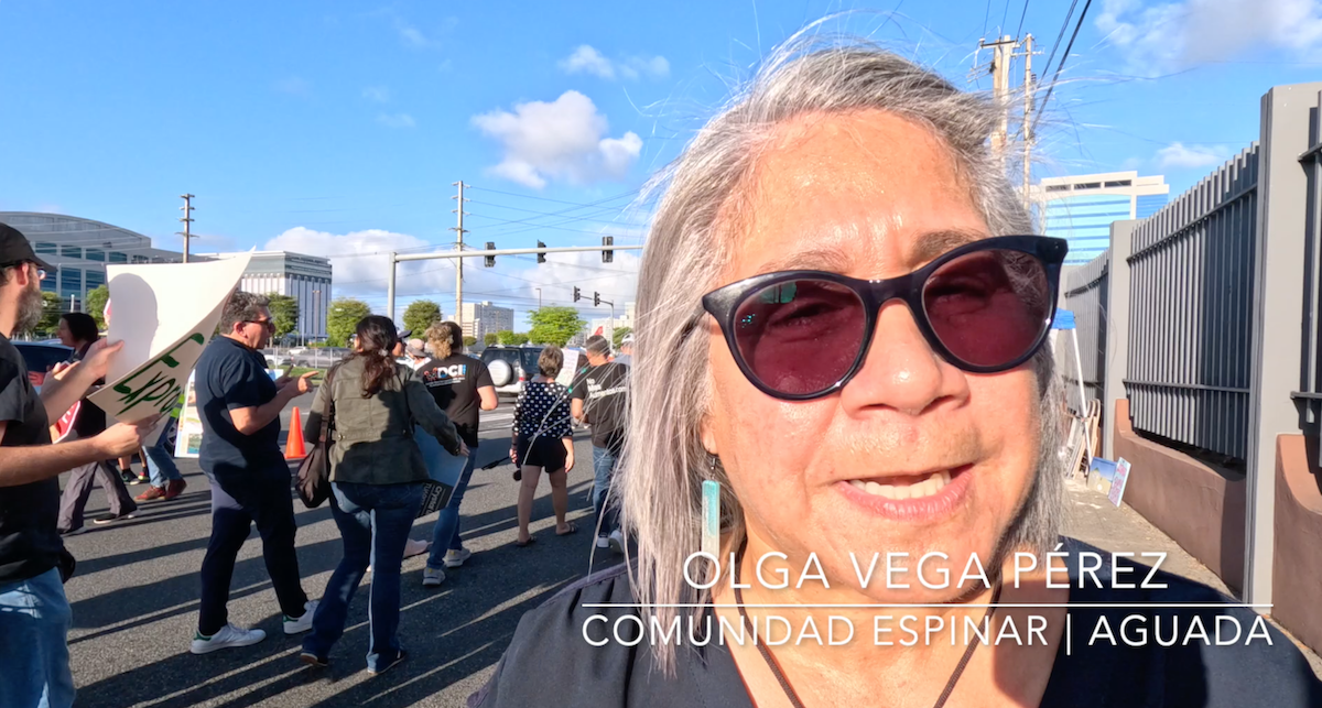 Olga explica qué propone comunidad de Espinar ante propuesta de USACE ...